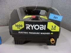 RYOBI 1600 PSI ELECTRIC PRESSURE WASHER - Bentley & Associates, LLC
