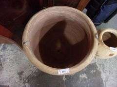 LARGE TAN SUN DRIED TERRACOTTA POT - Bentley & Associates, LLC