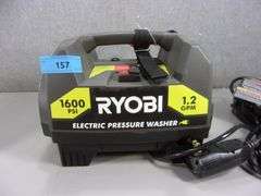 RYOBI 1600 PSI ELECTRIC PRESSURE WASHER - Bentley & Associates, LLC