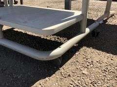 CASTERED ANTHROCART - 31 X 30 X 55 - USED, AS IS - Bentley & Associates ...