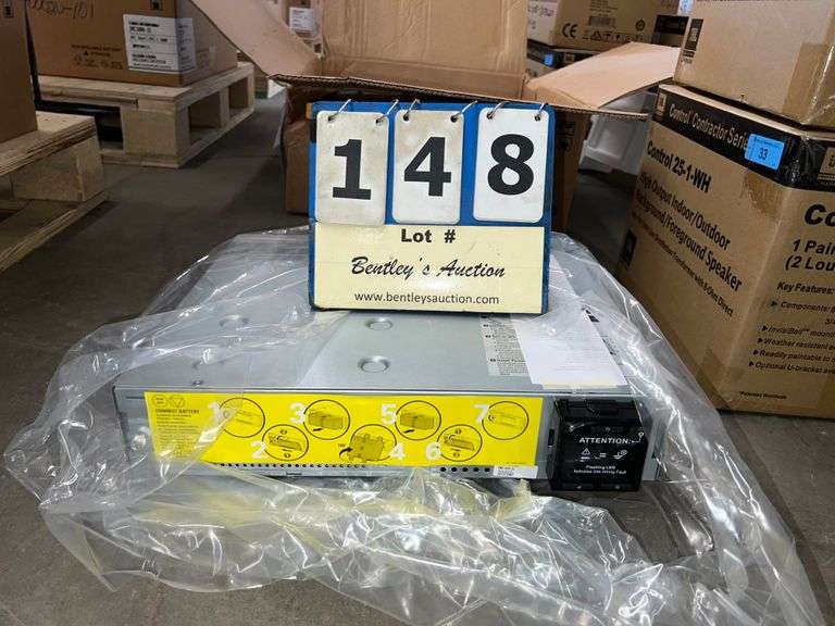 NEW APC SMART UPS C1000 SMC-100-2U POWER SUPPLY - Bentley & Associates, LLC