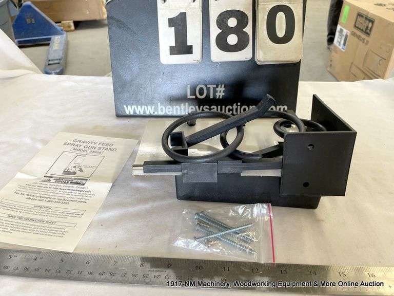 HARBOR FREIGHT 34958 GRAVITY FEED SPRAY GUN STAND - Bentley ...