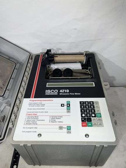 ISCO 4210 ULTRASONIC FLOWMETER - Bentley & Associates, LLC
