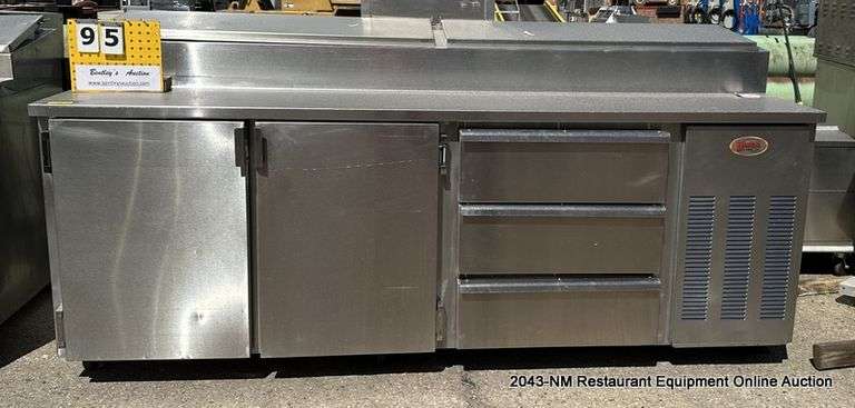 MARSAL BM-96 FOOD WARMER PREP TABLE - Bentley & Associates, LLC
