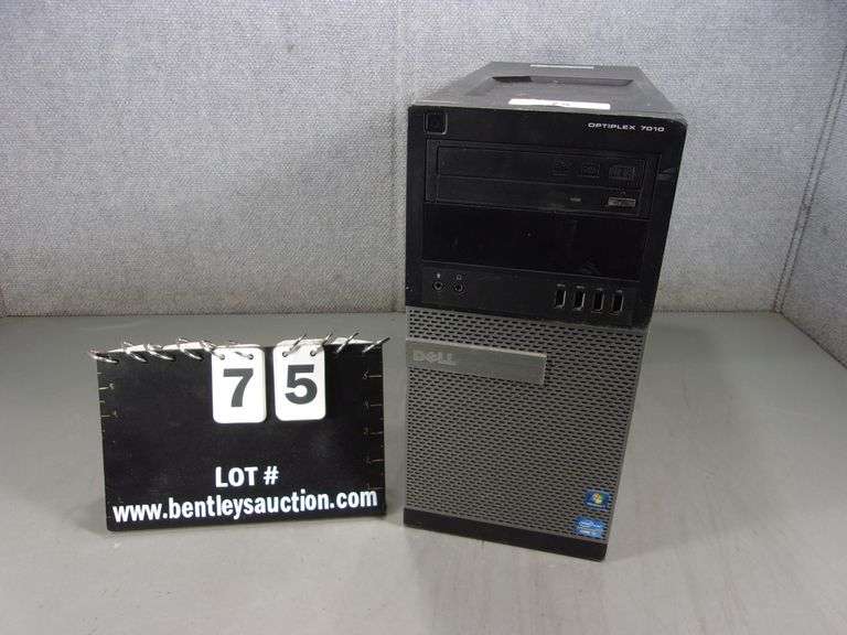 DELL INTEL CORE I5 OPTIPLEX 7010, MODEL D09M - SERVICE TAG 3ZWFHT1 ...