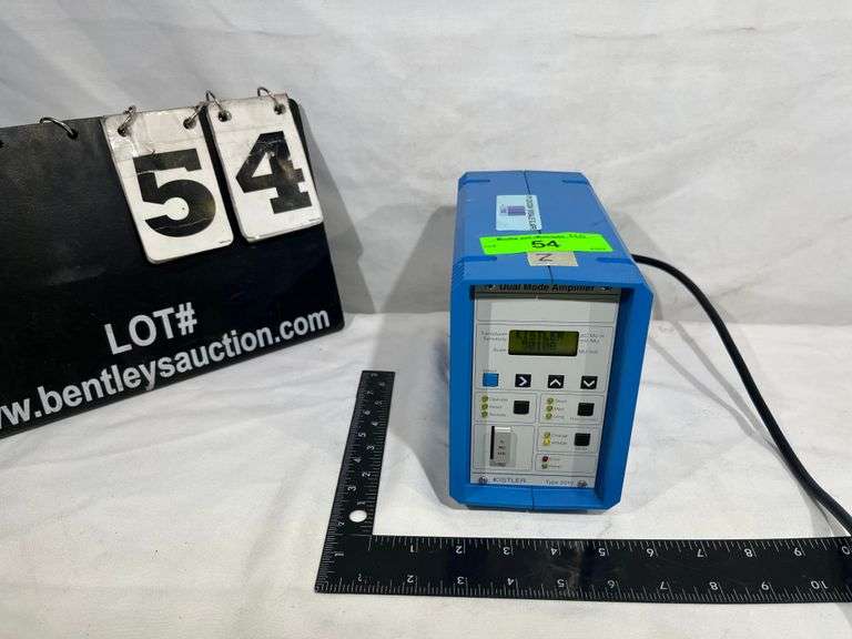 KISTLER 5010 DUAL MODE AMPLIFIER - Bentley & Associates, LLC