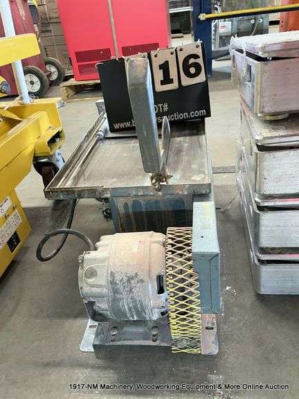 RAYTECH L10S DIAMOND WET SAW, 10" - Bentley & Associates, LLC