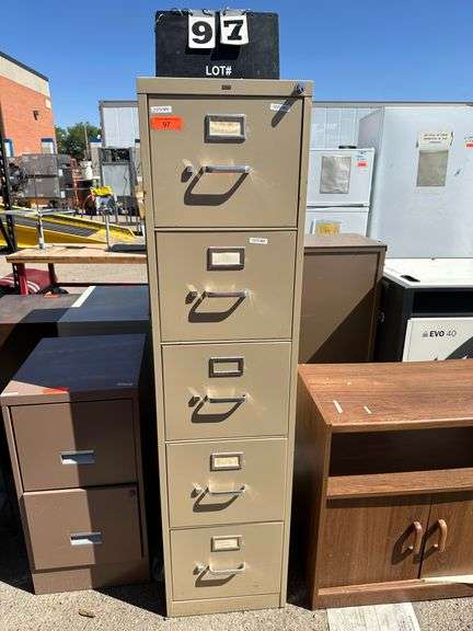 METAL 5-DRAWER FILE CABINET - Bentley & Associates, LLC