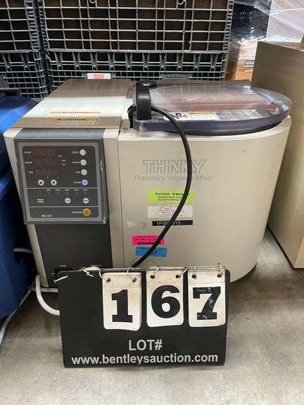 THINKY ARV-310 PLANETARY VACUUM MIXER - Bentley & Associates, LLC