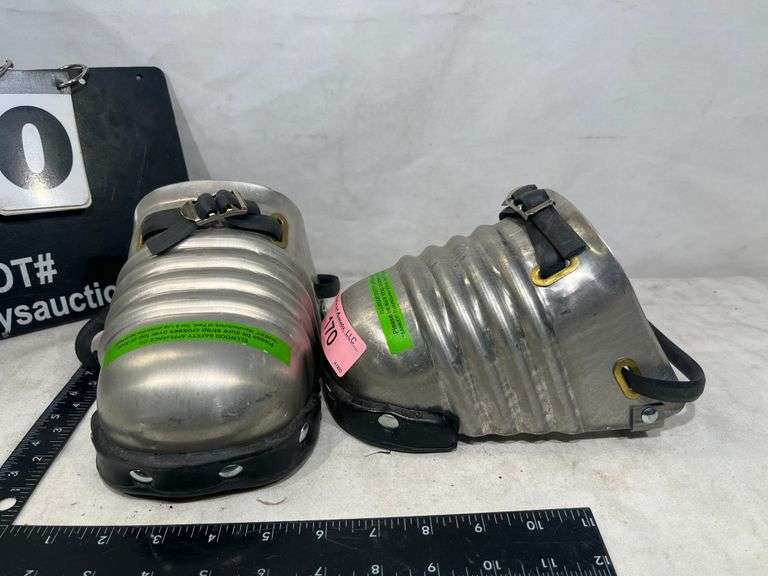 ELLWOOD SAFETY 200-5 SANKEY UNIVERSAL ALUMINUM STEEL TOE SHOE PROTECTOR ...