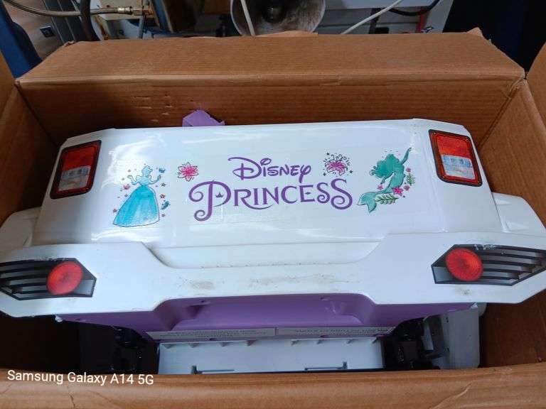 DISNEY PRINCESS 6 VOLT, BATTERY POWERED RIDE-ON SUV MODEL: SMS-DPR-7150 ...