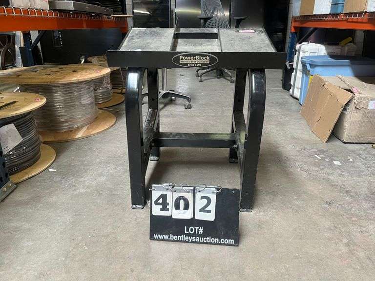 POWERBLOCK DUMBBELL STAND - Bentley & Associates, LLC
