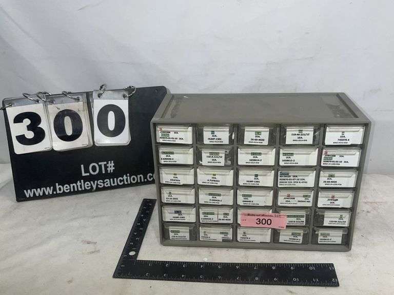 GRAY PLASTIC BOLT BIN - Bentley & Associates, LLC