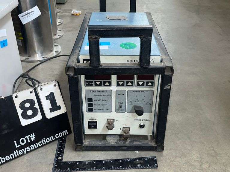 HUGHES HCD-300 PROGRAMMABLE CAPACITOR DISCHARGE POWER SUPPLY - Bentley ...