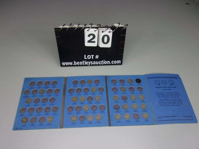 1913-1938 BUFFALO NICKEL COLLECTION BOOK - Bentley & Associates, LLC
