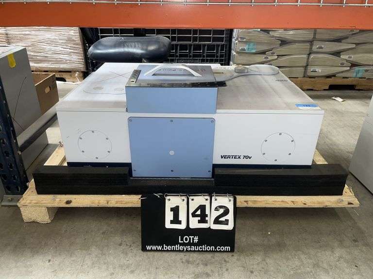 BRUKER VERTEX 70V FT-IR SPECTROMETER - Bentley & Associates, LLC