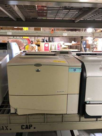 HP LASERJET 4100N - LEFT BOTTOM OF TRAY IS BROKEN, USED, AS IS ...