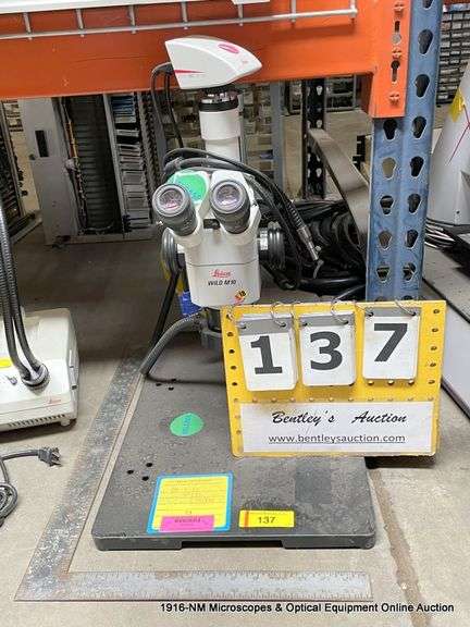 LEICA WILD M10 MICROSCOPE - Bentley & Associates, LLC