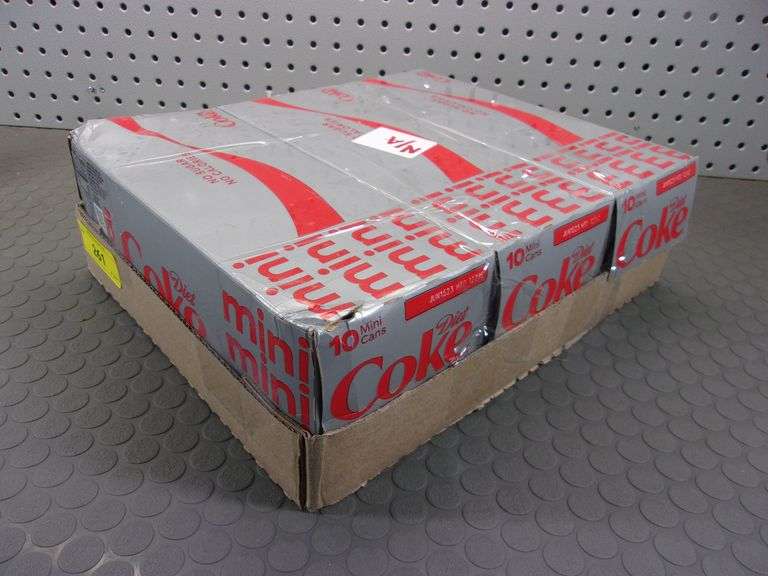 COCA-COLA DIET COKE MINI'S, 30 CANS TOTAL - Bentley & Associates, LLC