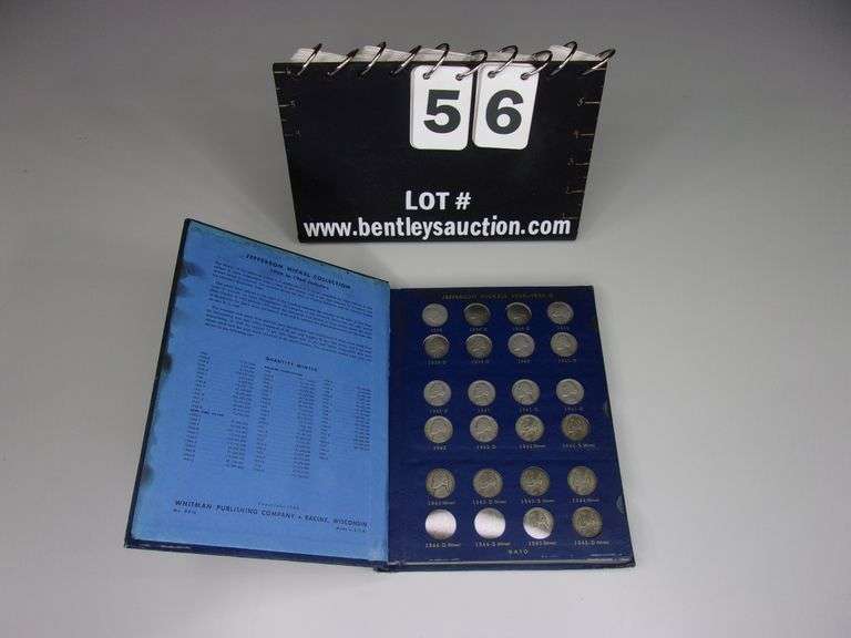 1938-1964 JEFFERSON NICKEL COLLECTION BOOK - Bentley & Associates, LLC