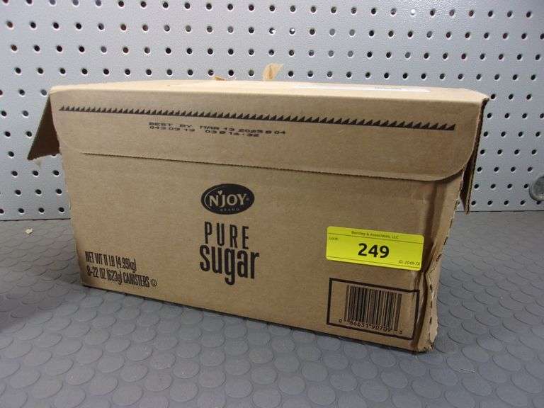 BOX: NJOY PURE SUGAR CONTAINERS - Bentley & Associates, LLC