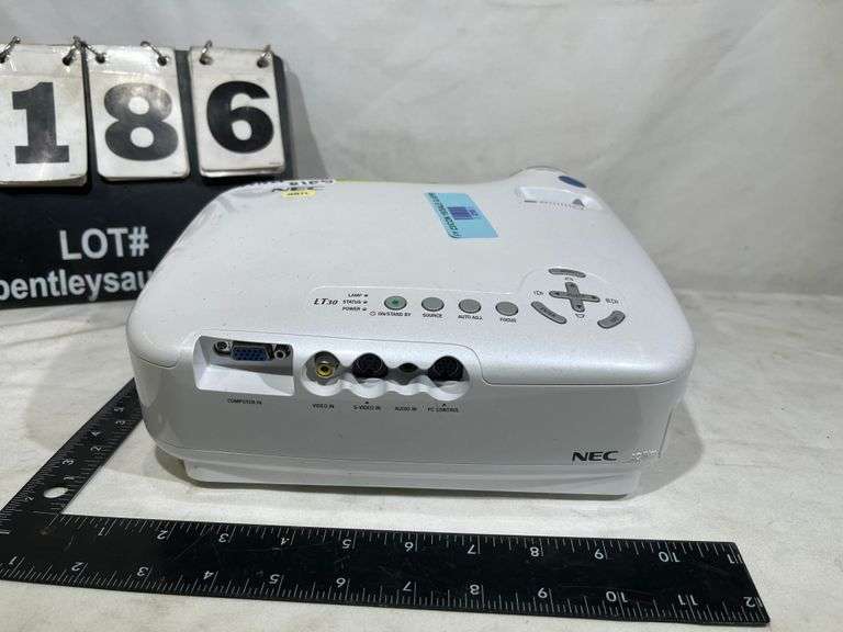 NEC LT30 PROJECTOR - Bentley & Associates, LLC