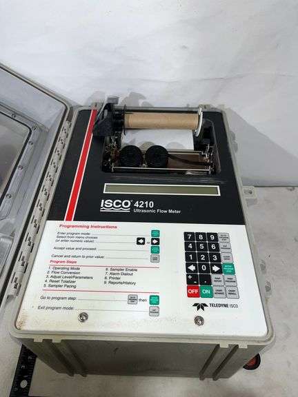 ISCO 4210 ULTRASONIC FLOWMETER - Bentley & Associates, LLC