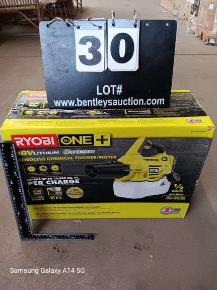 RYOBI ONE + CORDLESS FOGGER/ MISTER - Bentley & Associates, LLC