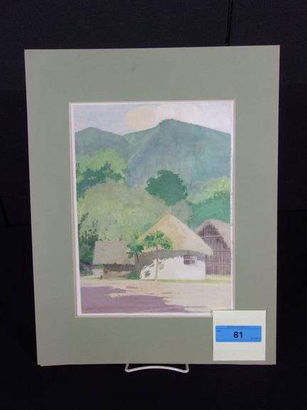 WHITE ADOBE HOUSE WITH STRAW ROOF NEAR GREEN MOUNTAIN - Bentley ...