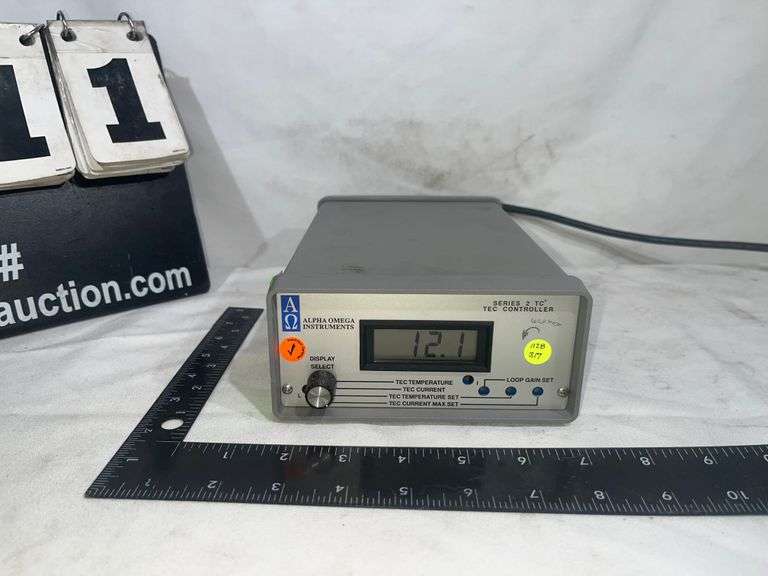 ALPHA OMEGA INSTRUMENTS 2TC TEC CONTROLLER - Bentley & Associates, LLC
