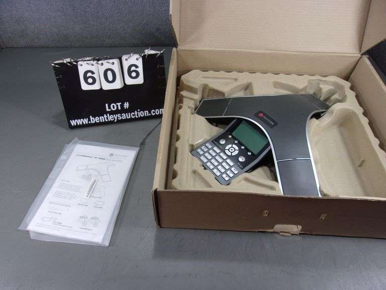 POLYCOM SOUNDSTATION IP 7000 FULL DUPLEX IP CONFERENCE PHONE - Bentley ...