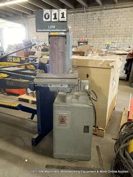 POWER MATIC 33 BELT SANDER, 6" - Bentley & Associates, LLC