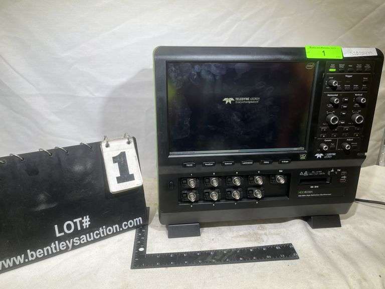 TELEDYNE LECROY HDO 8038A 350 MHZ HIGH DEFINITION OSCILLOSCOPE ...