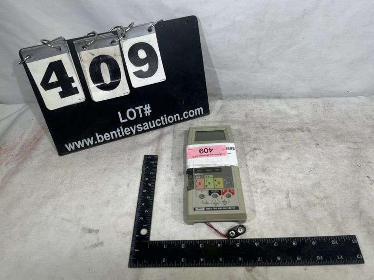 FLUKE 8060A TRUE RMS MULTIMETER - Bentley & Associates, LLC