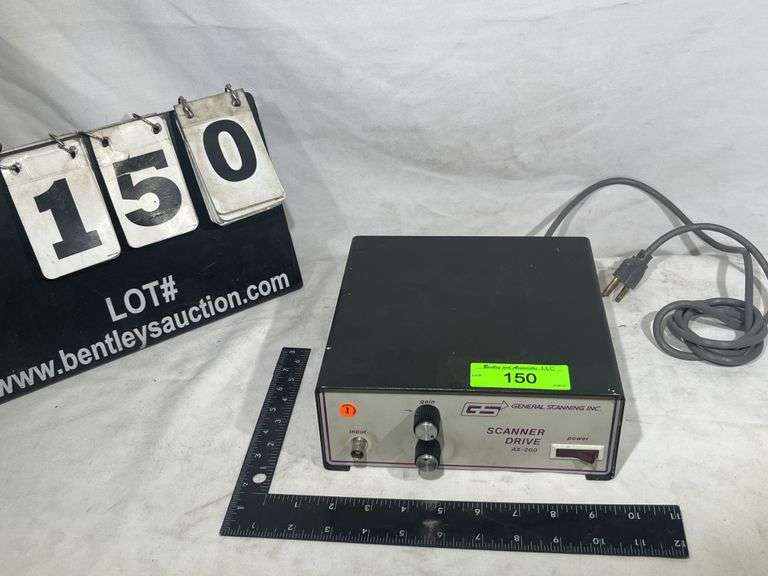 GENERAL SCANNING INC AX-200 SCANNER DRIVE - Bentley & Associates, LLC