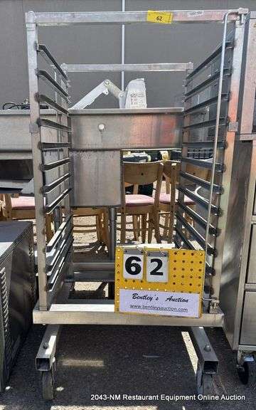 STAINLESS FOOD RACK - Bentley & Associates, LLC