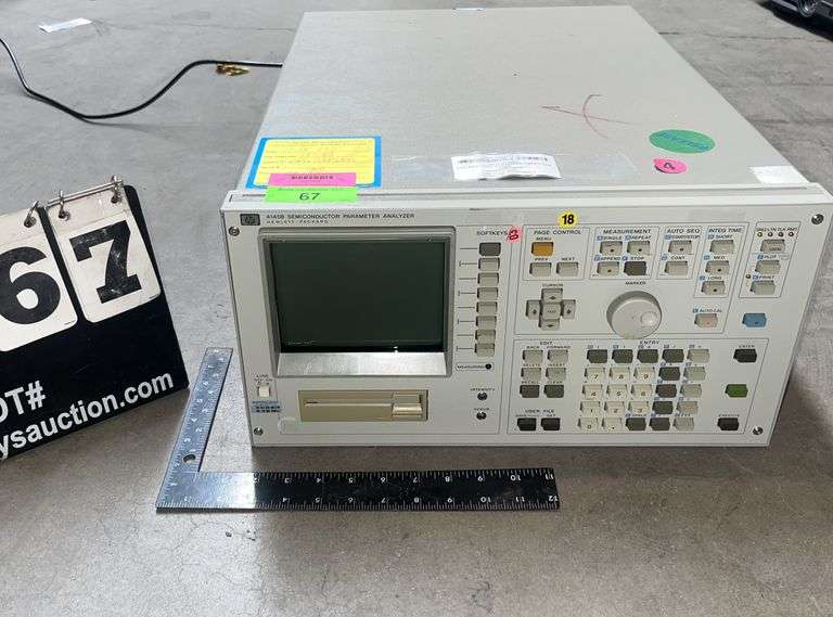 HP 4145B SEMICONDUCTOR PARAMETER ANALYZER - Bentley & Associates, LLC