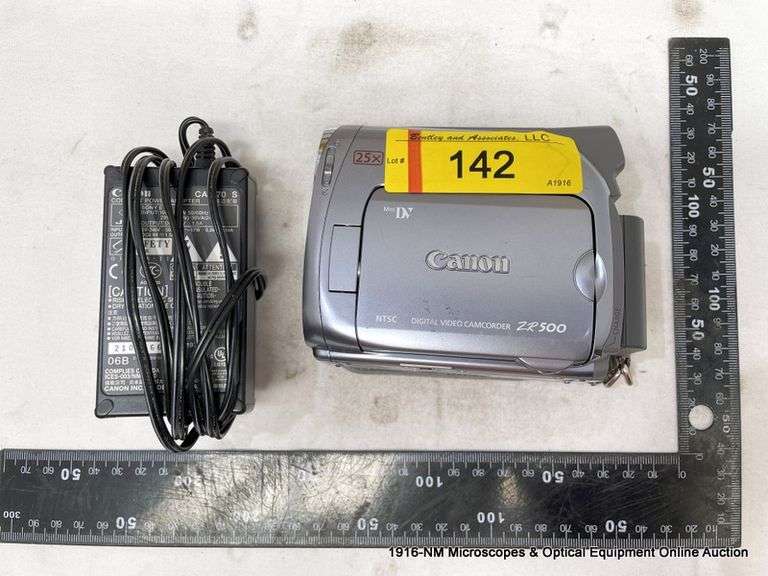 CANON ZR500 DIGITAL VIDEO CAMCORDER - Bentley & Associates, LLC