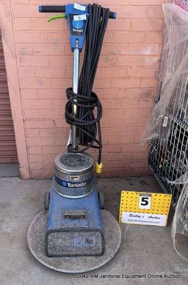TORNADO FLOOR MACHINE - AS IS - Bentley & Associates, LLC