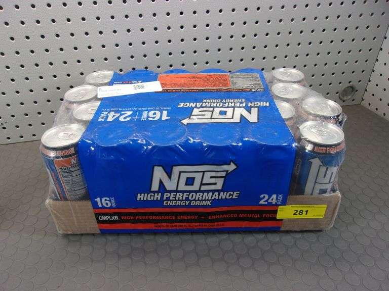 NOS 24-PACK 16 FL OZ CANS ENERGY DRINK - Bentley & Associates, LLC