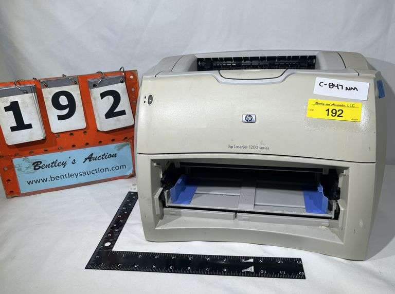 HP LASERJET 1200 PRINTER - USED, AS IS - Bentley & Associates, LLC