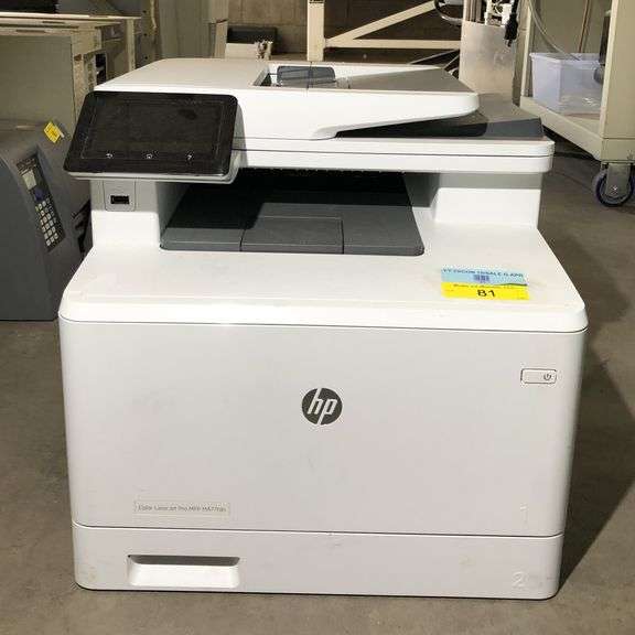 HP COLOR LASERJET PRO MFP M477FDN PRINTER - USED, AS IS - Bentley ...