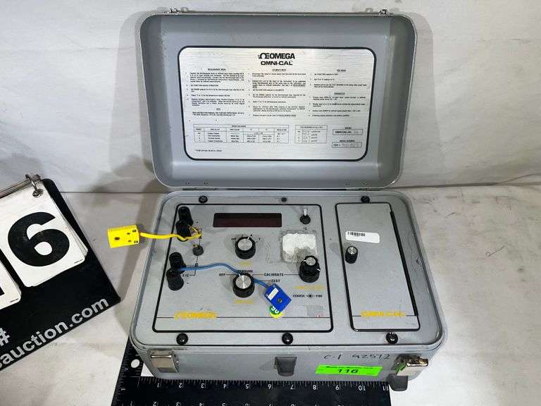 OMEGA OMNI-CAL-4A CONSOLE - Bentley & Associates, LLC