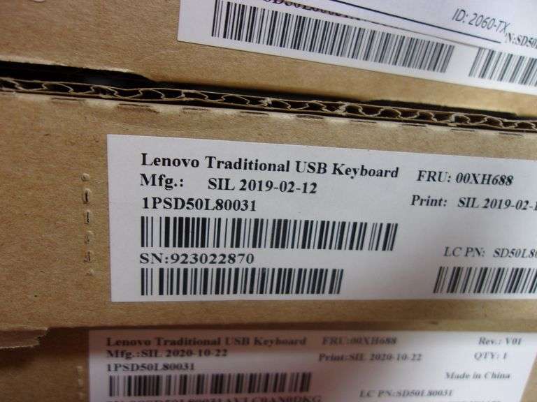 LENOVO TRADITIONAL USB KEYBOARD - Bentley & Associates, LLC