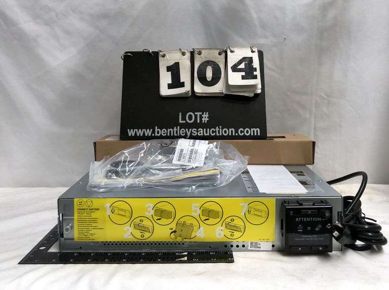 NEW APC SMART UPS C1000 SMC-100-2U POWER SUPPLY - Bentley & Associates, LLC