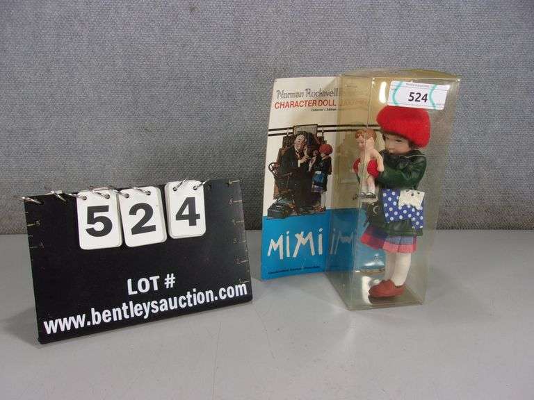 NORMAN ROCKWELL MIMI CHARACTER DOLL - Bentley & Associates, LLC