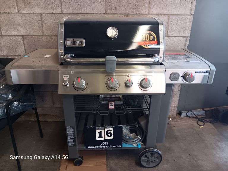 WEBER GENESIS II SE-330 OUTDOOR GAS GRILL - Bentley & Associates, LLC