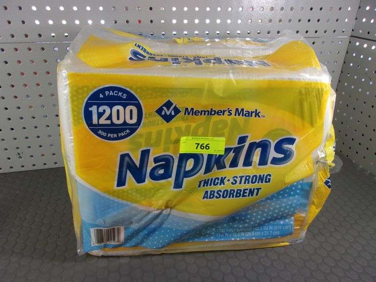 MEMBER'S MARK 1200 NAPKINS - Bentley & Associates, LLC