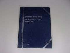 1909-1940 LINCOLN HEAD WHEAT PENNY COLLECTION BOOK - NUMBER ONE ...