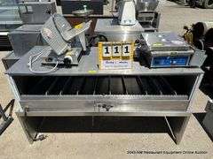 STAINLESS STEEL BURNER TABLE - Bentley & Associates, LLC